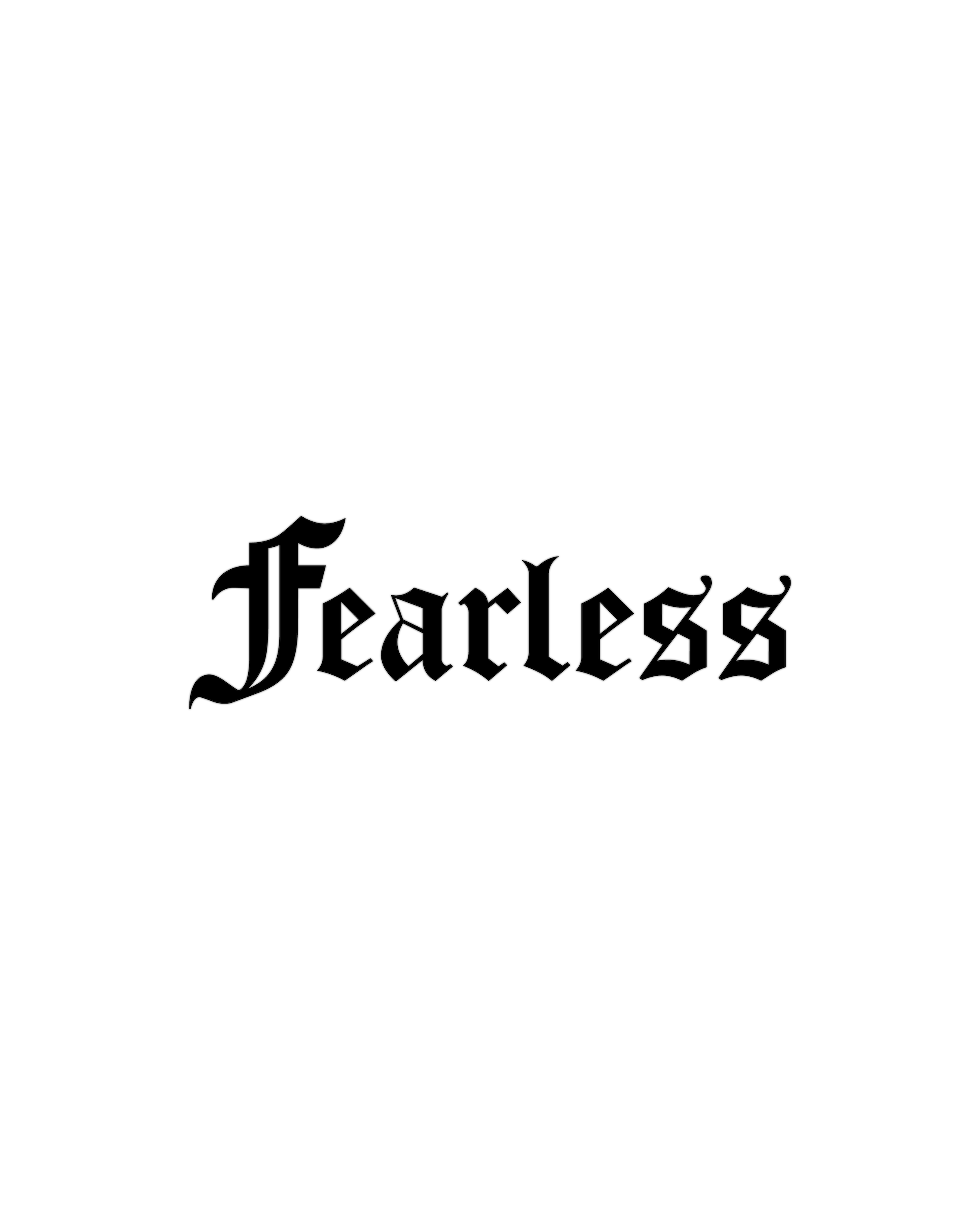 FEARLESS STICKER BIG – Beamerboyz
